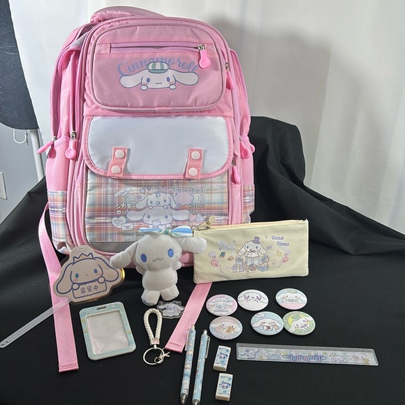 Other | Cinnamoroll Backpack With Accessories | Poshmark